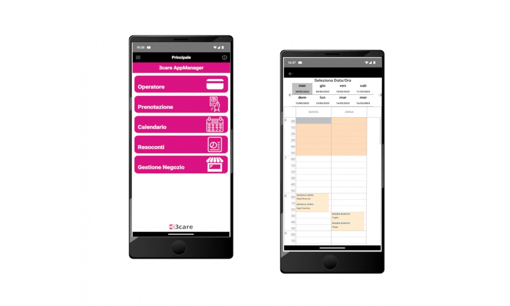 3care - Software per parrucchiere, estetiste e centri di bellezza
